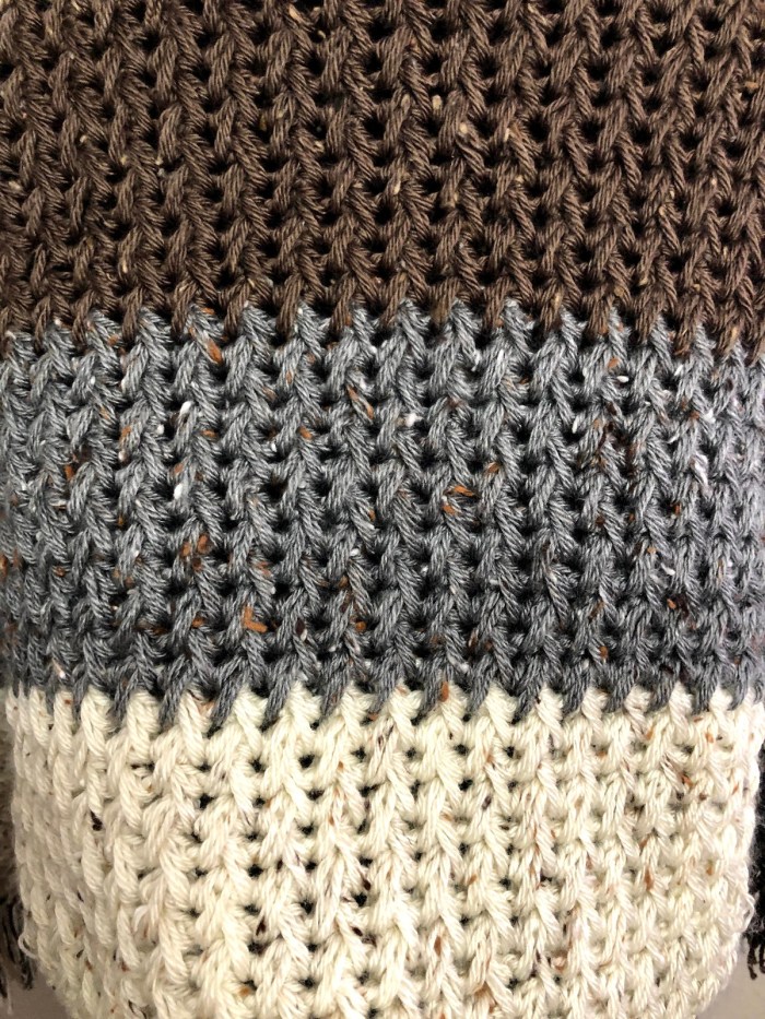 Three Shades of Tweed Poncho – Wulfies Essentials